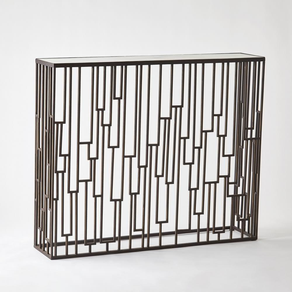 Shingle Hall White Marble Console - Transitional - Console Tables - by ...