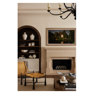 Project Carrington - Mediterranean - Living Room - Dallas - by Rodi ...