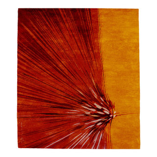 Burst D Wool Signature Rug, 10'x14' - Contemporary - Area Rugs - by ...