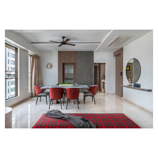The Crossover house - Contemporary - Dining Room - Mumbai - by Aum ...