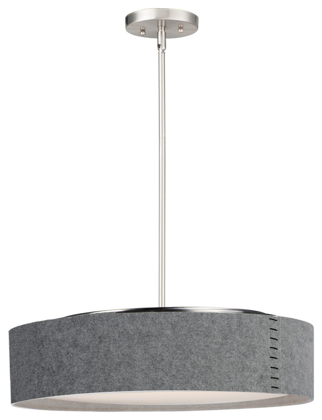 Prime LED Pendant in Satin Nickel - Transitional - Pendant Lighting ...