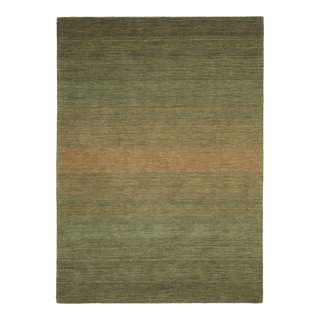 Kaleen Shades Collection Dark Green Area Rug 7'6"x9' - Contemporary ...