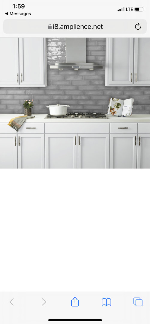 Please help me select a grout color for backsplash