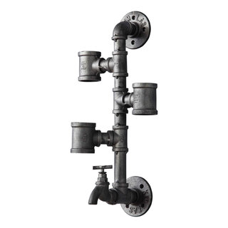 Allentown Wine Bottle Holder - Industrial - Wine Racks - by Homesquare ...