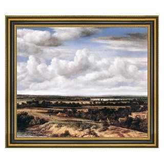 Philips Koninck an Extensive Landscape With a Road by a Ruin Canvas ...