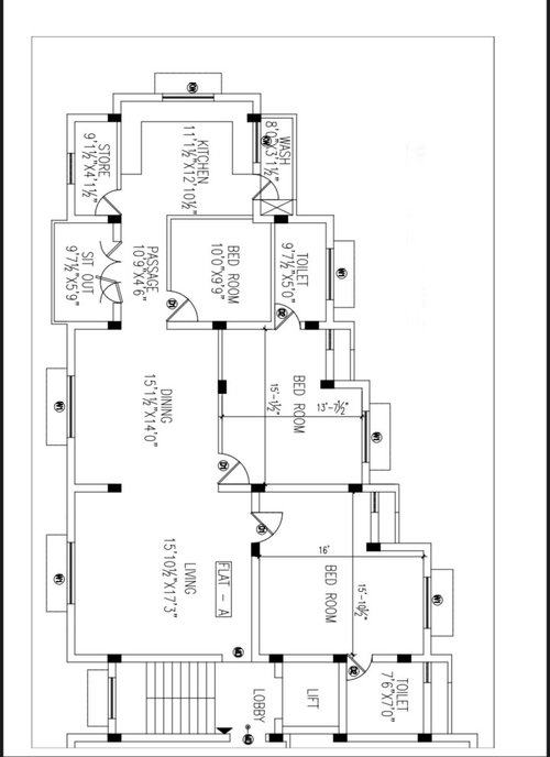 need advice to convert a 2 bhk to a 2.5 bhk | Houzz