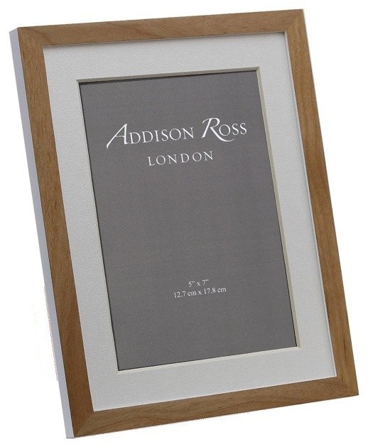 Addison Ross Contemporary Wood Picture Frame, Alder White, 4x6 ...