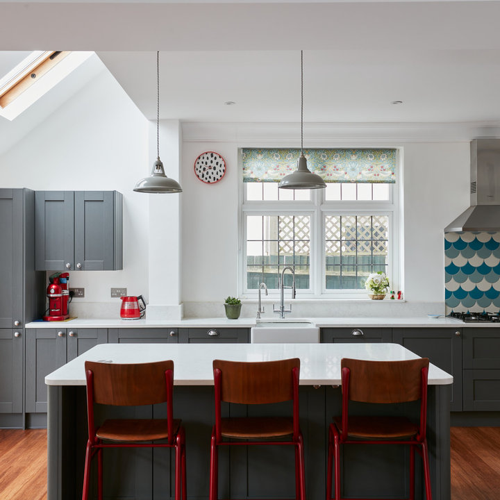 75 Beautiful Open Plan Kitchen Ideas and Designs - July 2022 | Houzz UK