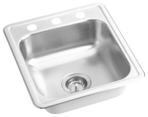 PROFLO PFSR171963 Bealeton 17" Rectangular Stainless Steel Drop ...