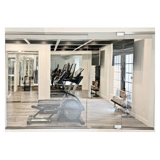 Upper Marlboro, MD Basement Gym - Victorian - Home Gym - DC Metro - by ...