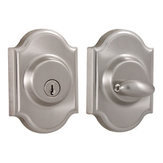 Weslock Single Cylinder Premiere Deadbolt, Oil Rubbed Bronze Finish ...