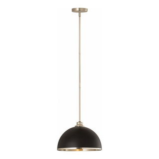 1 Light Pendant In Transitional Style-9 Inches Tall and 14 Inches Wide ...
