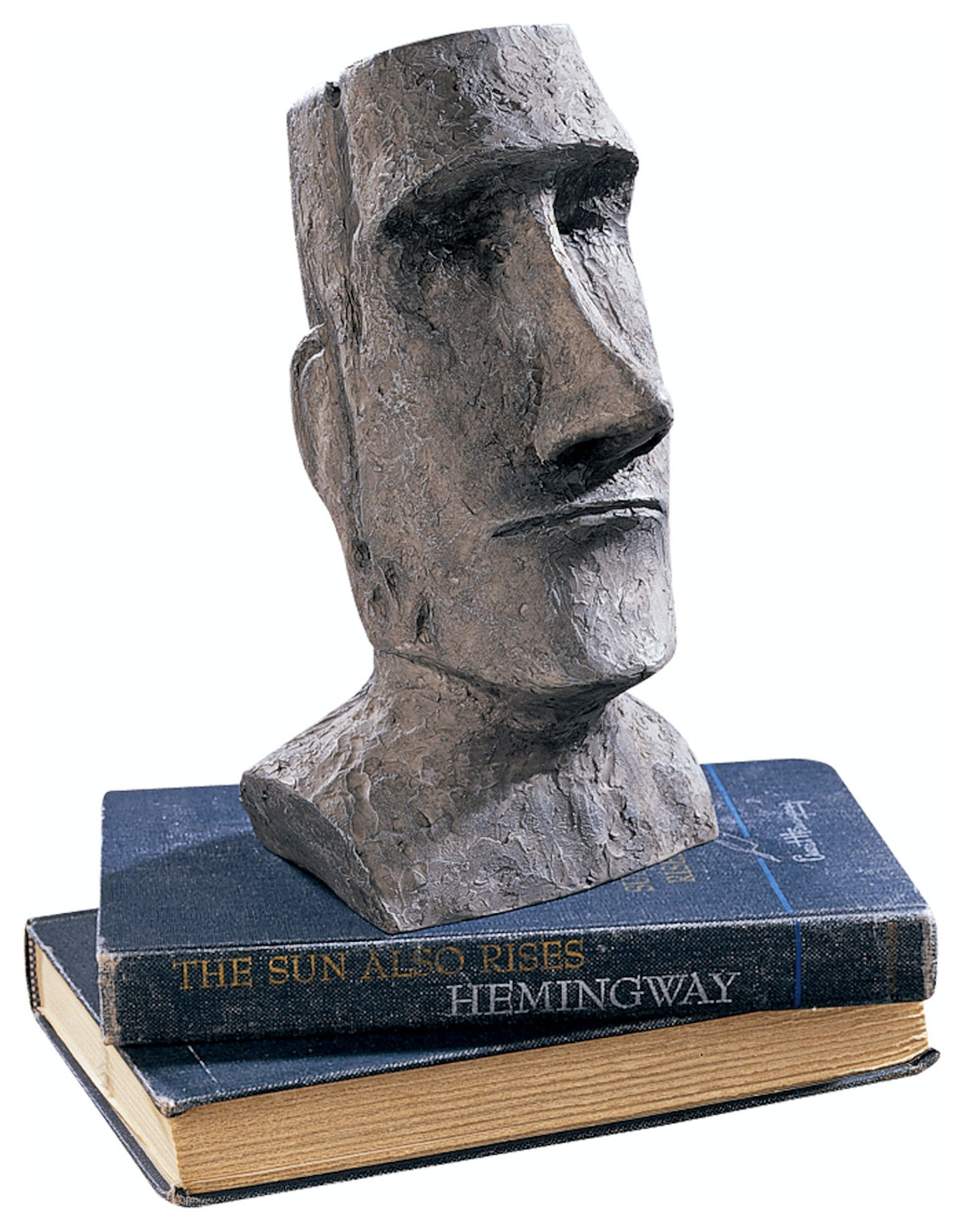 Desktop Easter Island Moai Head - Contemporary - Sculptures - by Ruthie ...