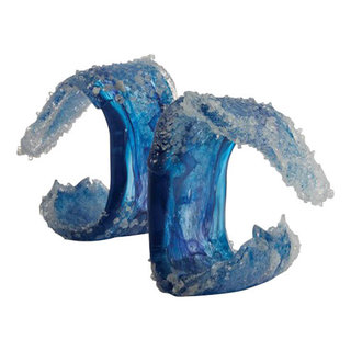 Tidal Wave Sculpture - Contemporary - Decorative Objects And Figurines ...