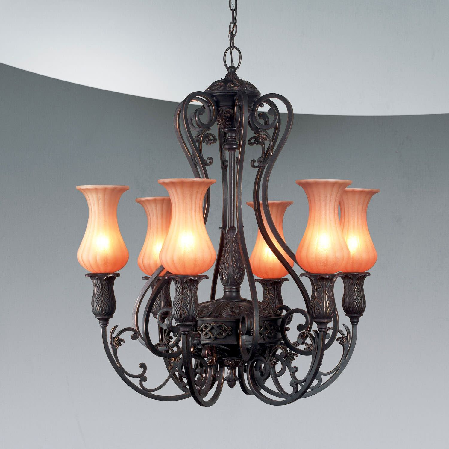 Eurofase 17494-014 6-Light Chandelier, Richtree - Traditional ...