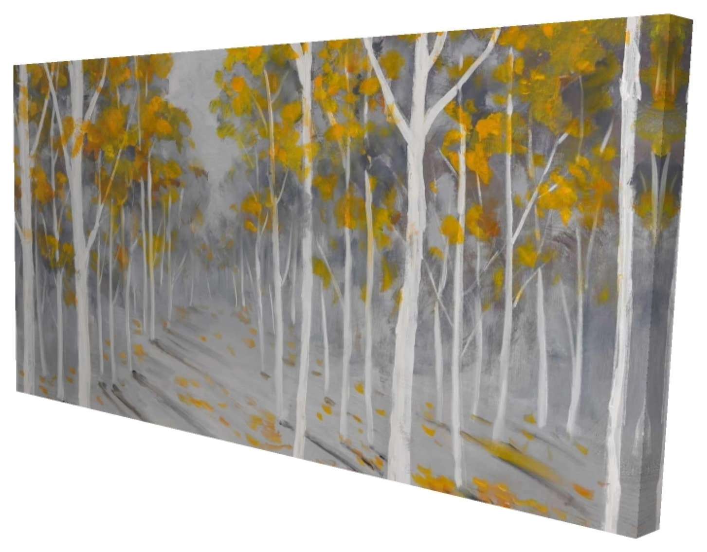 Birch Forest, Print on Canvas by Begin Edition - Contemporary - Prints ...