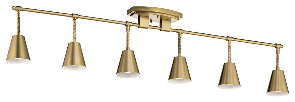 Track Light 120 V Light - 9.5 inches tall by 4.75 inches wide-Brushed ...