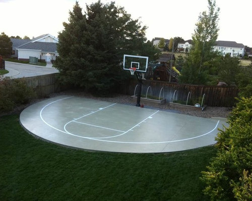 Driveway Basketball Hoop | Houzz