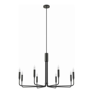 Rekindle 8-Light Chandelier - Transitional - Chandeliers - by First of ...