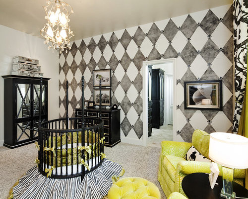 Paint Diamond Pattern Walls Home Design Ideas, Pictures, Remodel and Decor