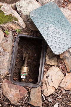 hiding water metre | Houzz AU