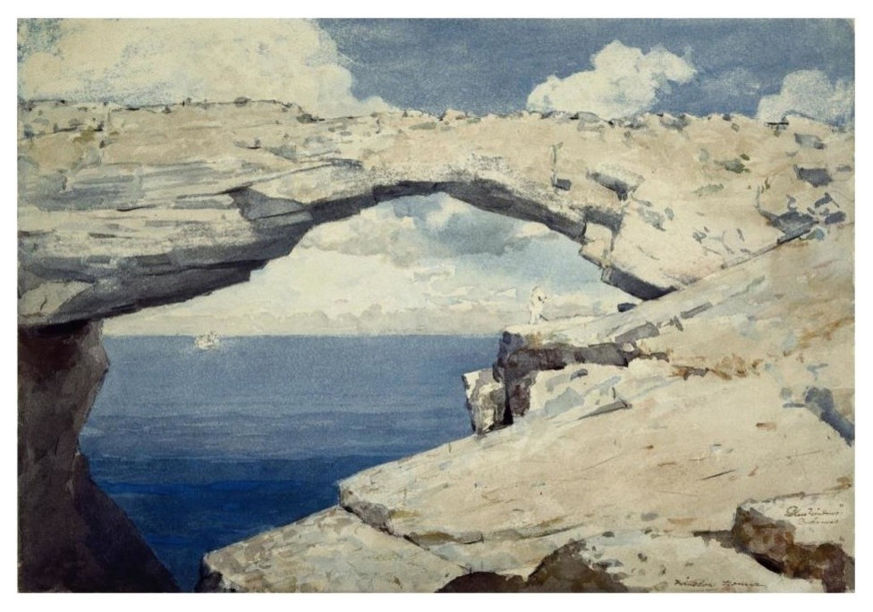 "Glass Windows, Bahamas,ca. 1885" Digital Paper Print by Winslow Homer ...