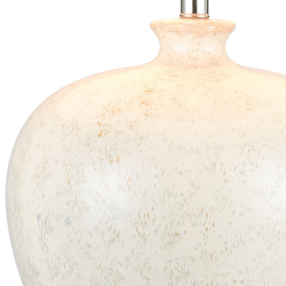 Zoe 28" High 1-Light Table Lamp, White - Transitional - Table Lamps ...