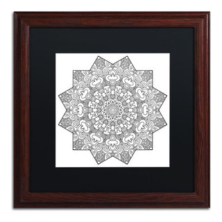 Kathy G. Ahrens 'Andrew Mandala' Art, 16"x16" - Traditional - Prints ...
