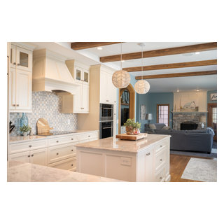 Traditional white kitchen remodel - Traditional - Minneapolis - by ...