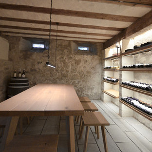75 Beautiful Farmhouse Wine Cellar Pictures & Ideas | Houzz
