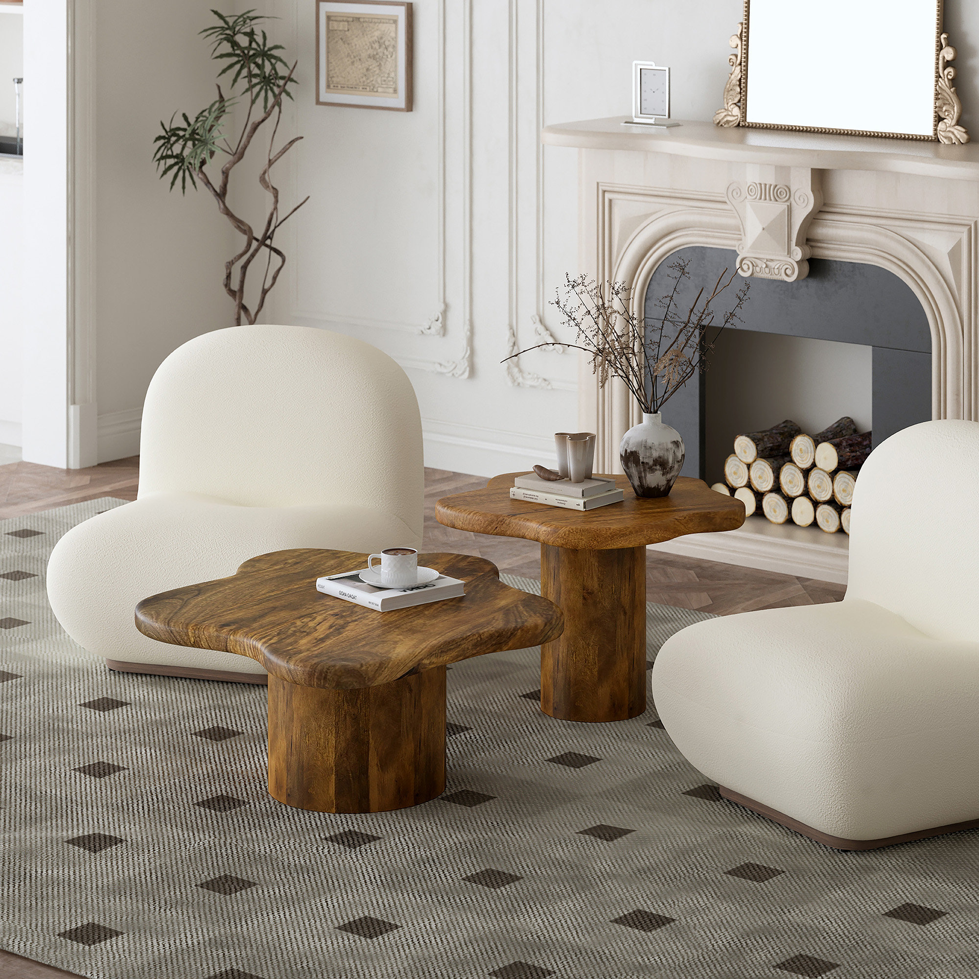 2-Piece Coffee Table Set - Transitional - Coffee Table Sets - by WHI ...