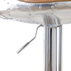 Aviator Adjustable Height Bar Stool, Leather and Metal - Contemporary ...