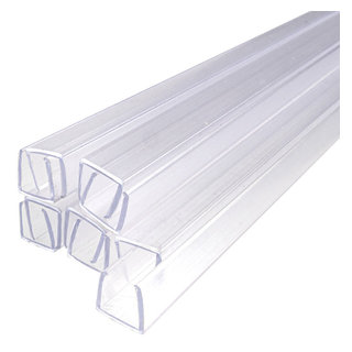 LED Neon Strip Light Mounting Track - Clear PVC Channel (10 Pack) - 120 ...