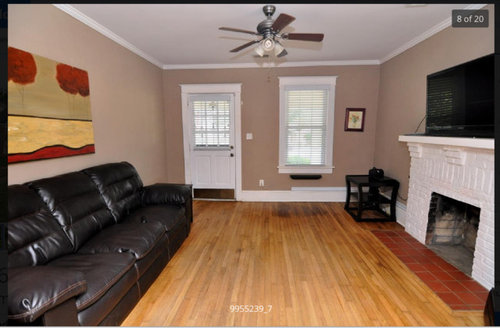 Unbalanced Living Room: Fireplace + 1 Window, any ideas?