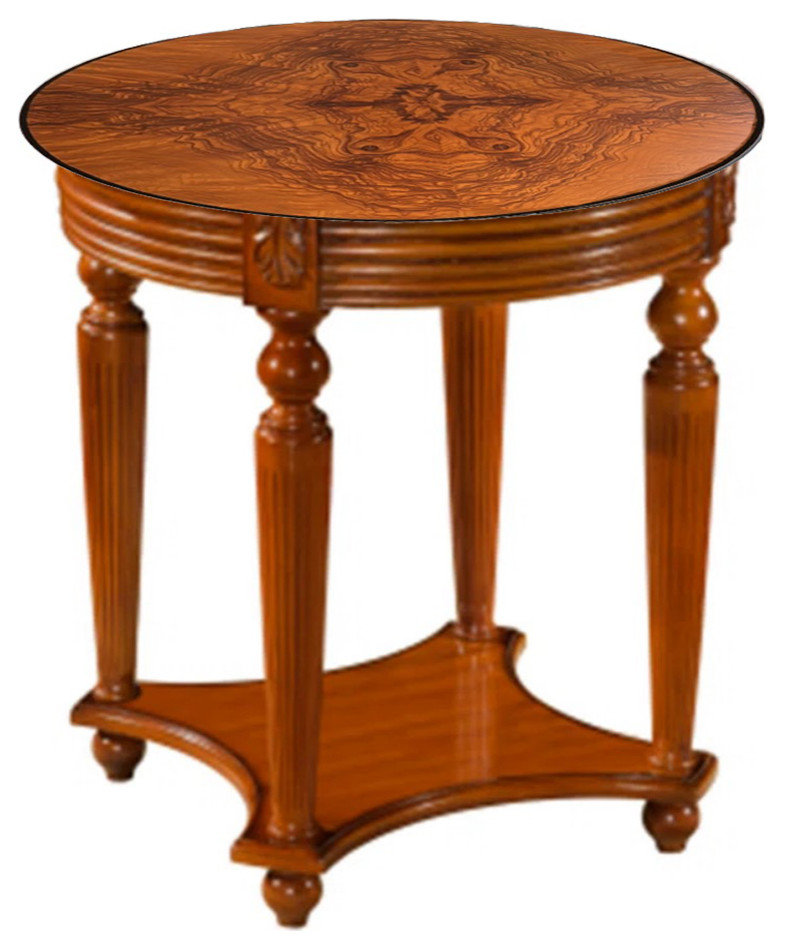 Infinity 23.6" Round Table - Traditional - Side Tables And End Tables ...