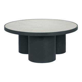 Nautilus Mirrored Table, Coffee Table - Transitional - Coffee Tables ...