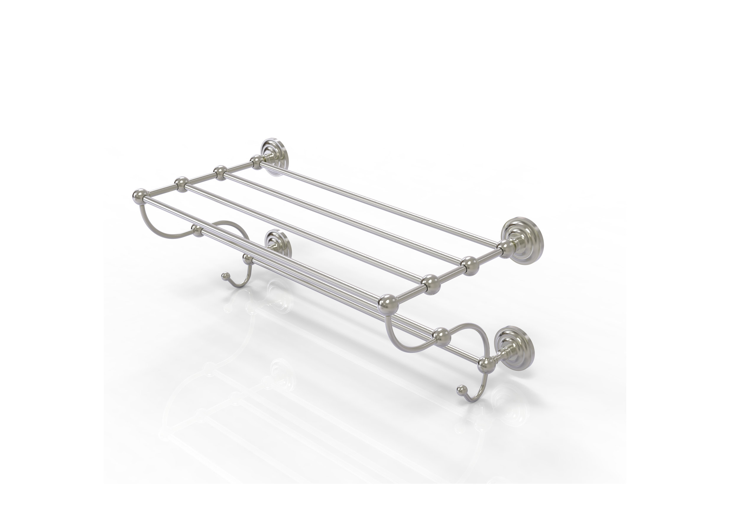 Allied Brass Prestige Que New Collection 36"Train Rack Towel Shelf ...