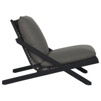Bari Lounge Chair Charcoal Gracebay Grey - Transitional - Outdoor ...