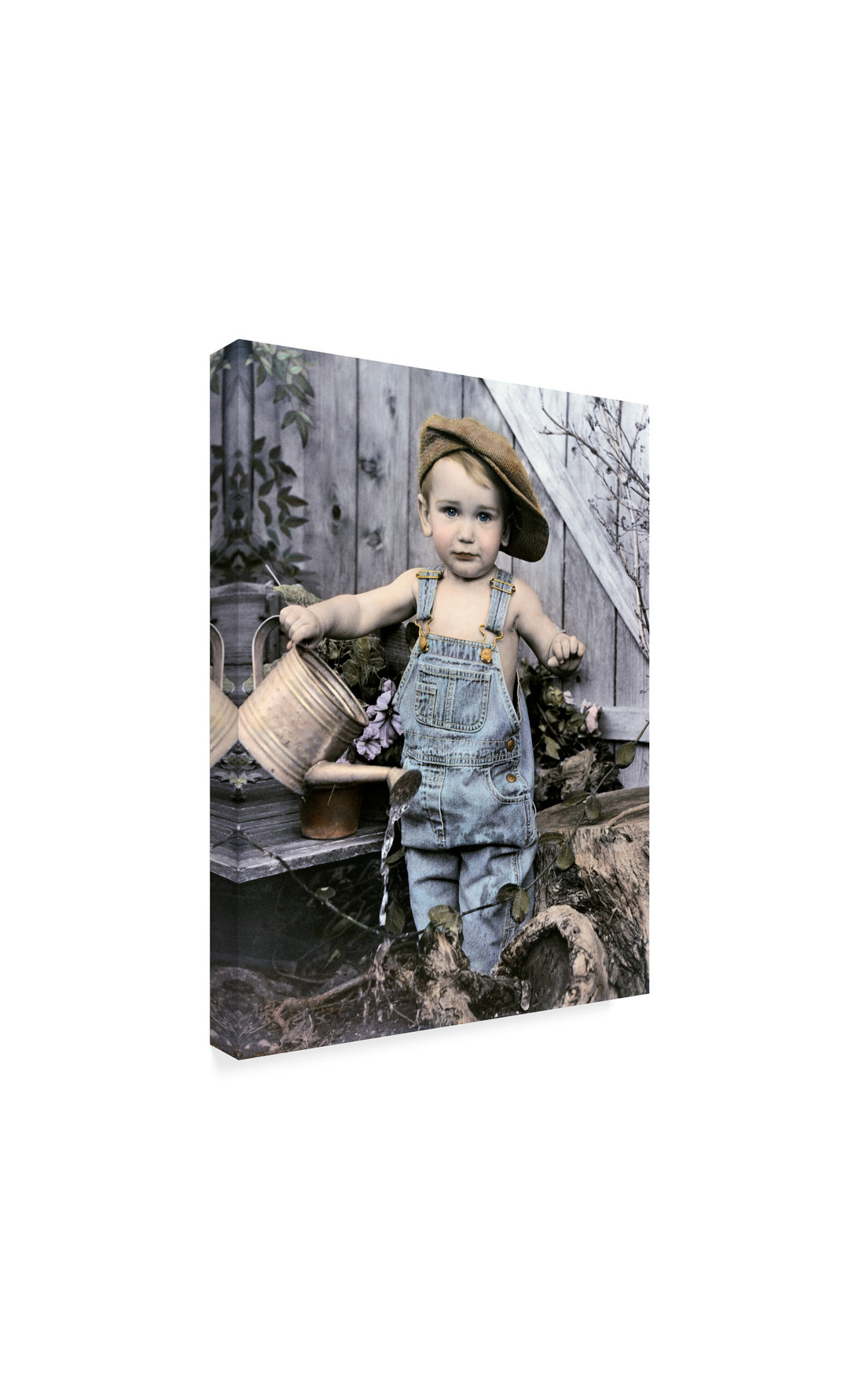 Sharon Forbes 'The Water boy' Canvas Art, 32"x24" - Farmhouse - Prints ...