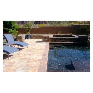 McDowell Mountain Ranch--Pool Deck - Traditional - Pool - Phoenix - by ...