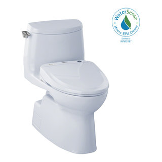 Toto Carlyle, Ii 1G Connect S350E 1-Piece Toilet, 1.0 Gpf, Cotton ...