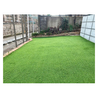 わんちゃんが喜ぶ！ペット用人工芝のあるお庭 - Landscape - Kobe - by 株式会社 グッドツーガーデン | Houzz