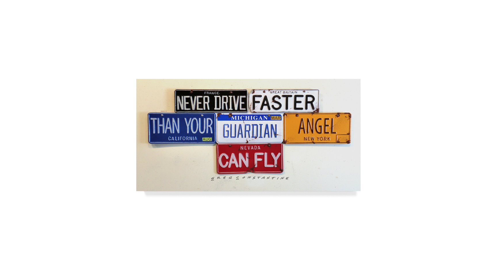 Gregory Constantine 'Guardian Angel Qoute' Canvas Art, 32"x16 ...