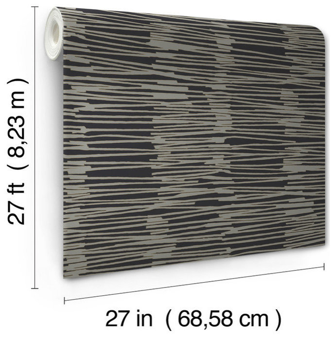 Water Reed Thatch Wallpaper - Contemporary - Wallpaper - by York ...