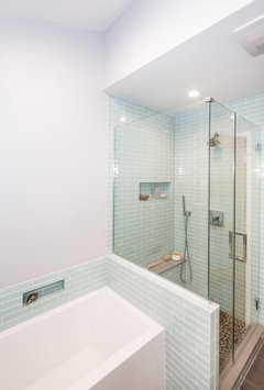 New Shower - Shampoo and Soap ledge/holder ideas!