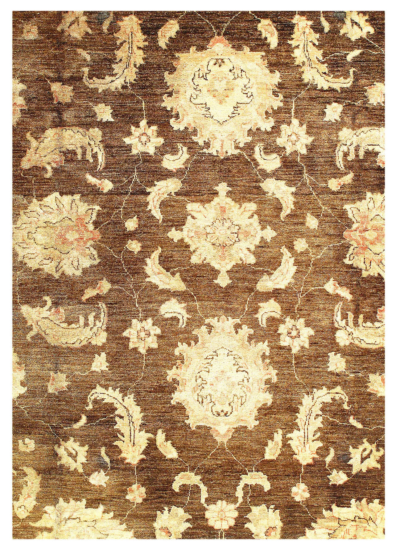 Fine Hand Knotted Farahan Design Rug, 8'x10' - Traditional - Area Rugs ...