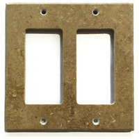 100% Authentic Real Travertine Switch Wall Plates Covers - Honed (Matte ...