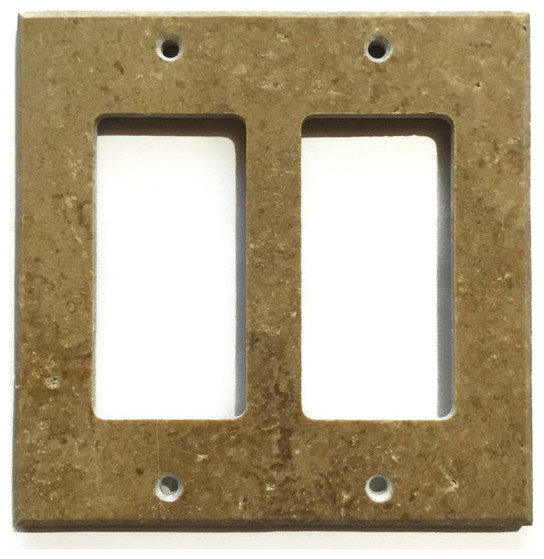 100% Authentic Real Travertine Switch Wall Plates Covers - Honed (Matte ...