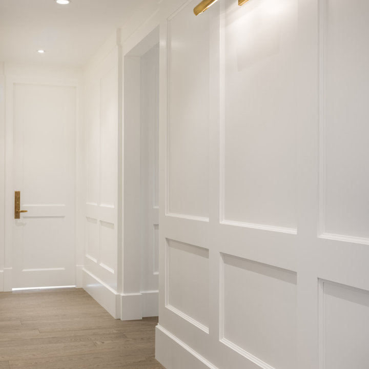 75 Tray Ceiling and Wall Paneling Hallway Ideas You'll Love - May, 2025 ...