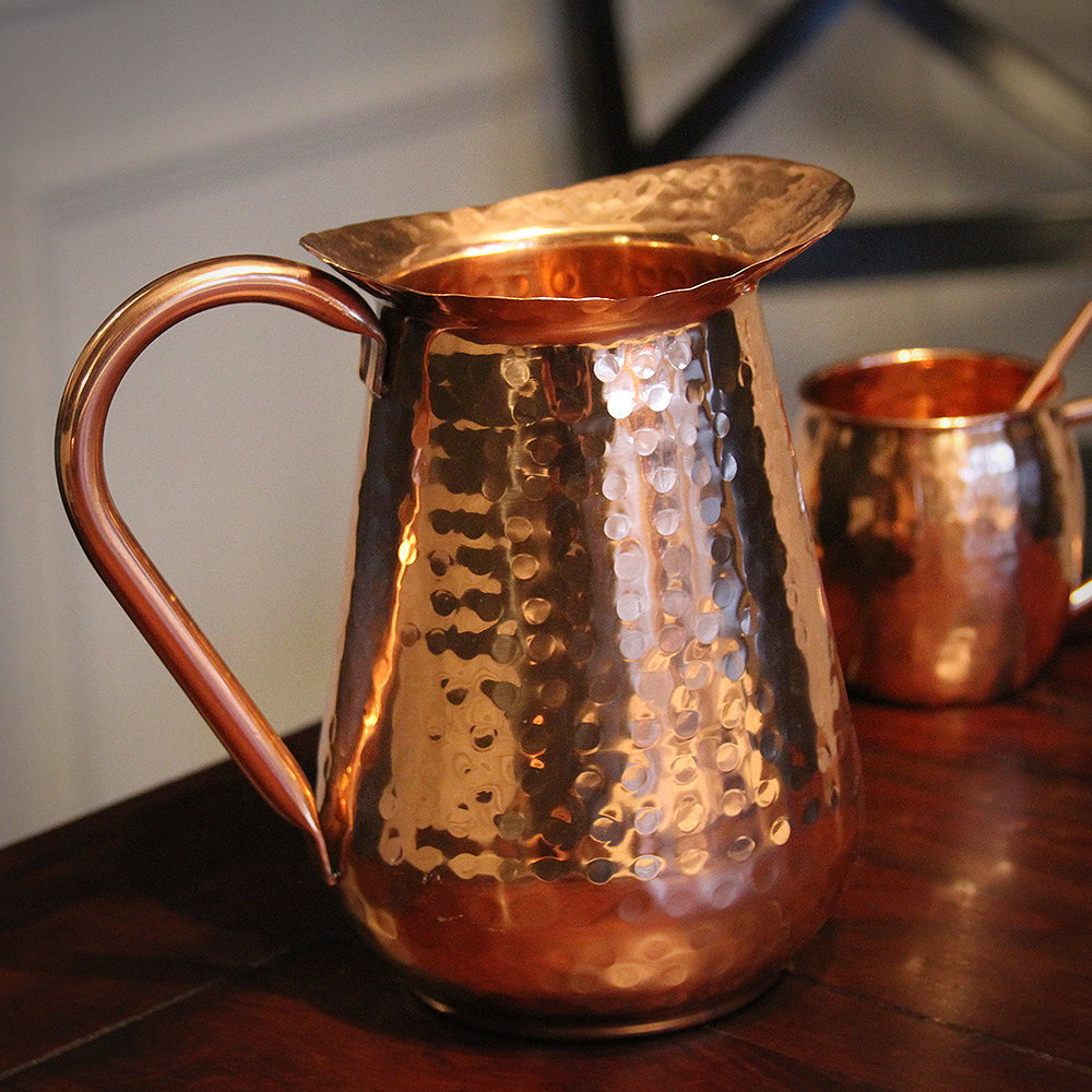 Traditional Copper Pitcher - Traditional - Pitchers - by Alchemade ...